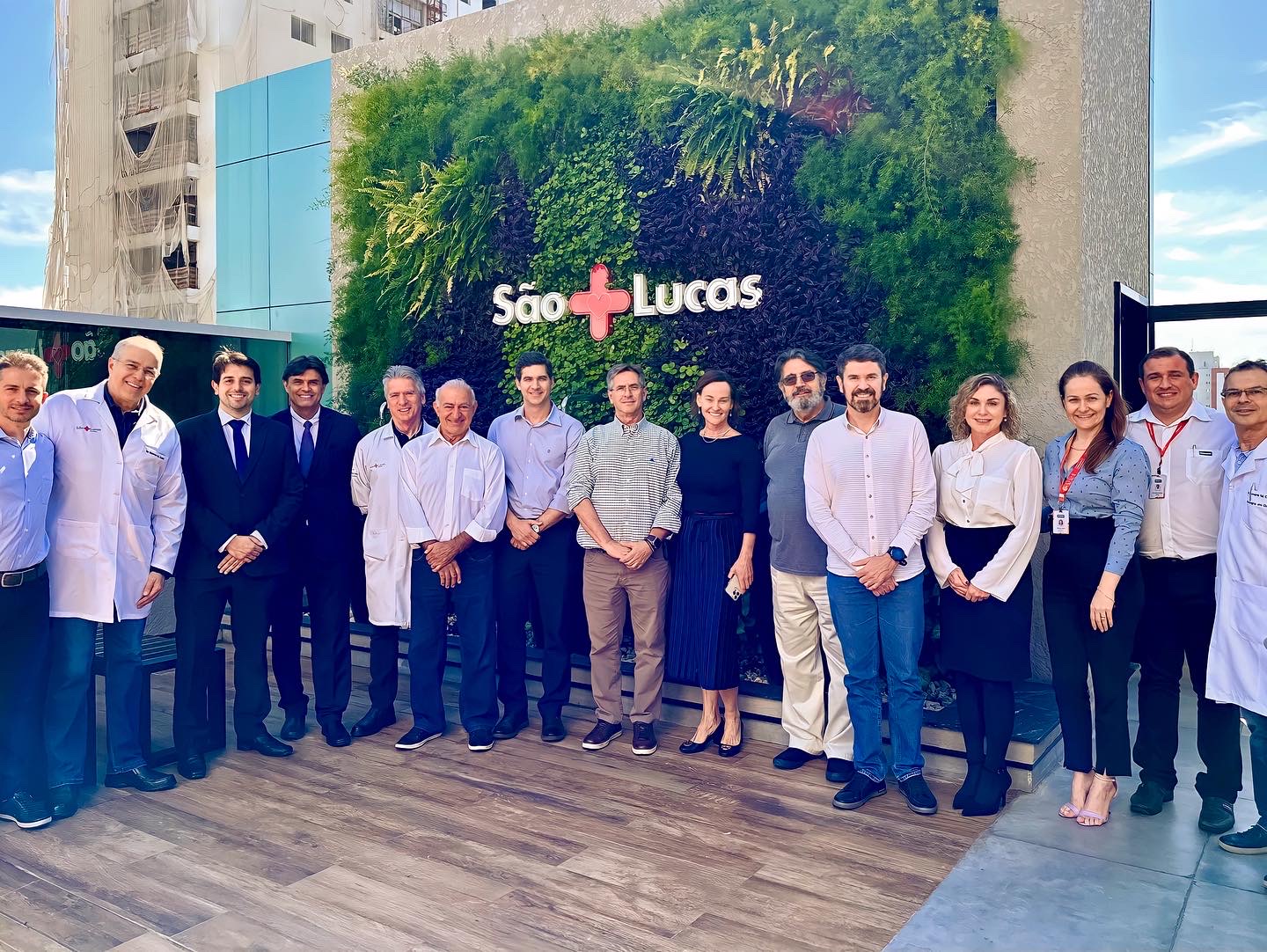 Presidente da Unimed Cascavel conhece nova estrutura do Hospital São Lucas